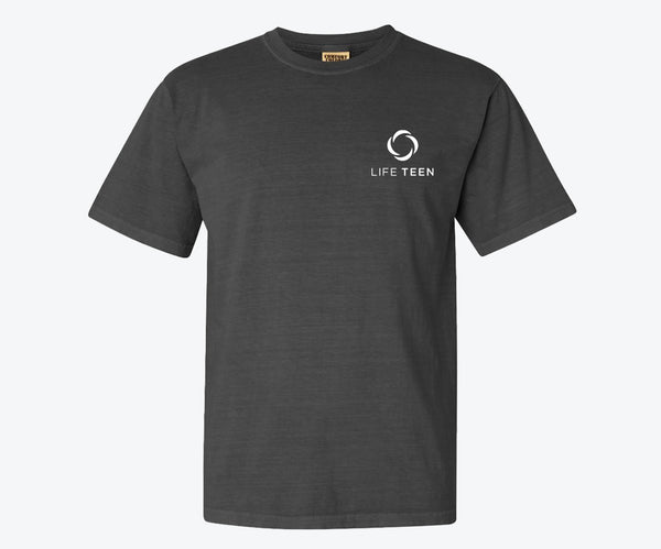 Life Teen Logo T-Shirt - Pepper – Shop Life Teen