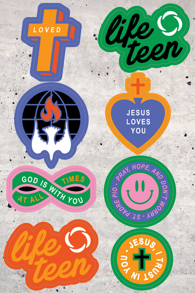 Small Sticker Sheet – Shop Life Teen